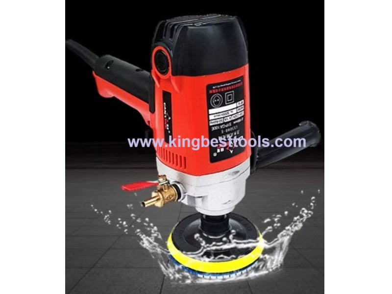 Vertical Wet Polisher Marble Terrazzo Tile Polishing Machine Cement Fl ...