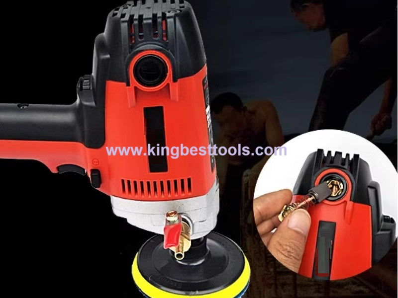 Vertical Wet Polisher Marble Terrazzo Tile Polishing Machine Cement Fl ...