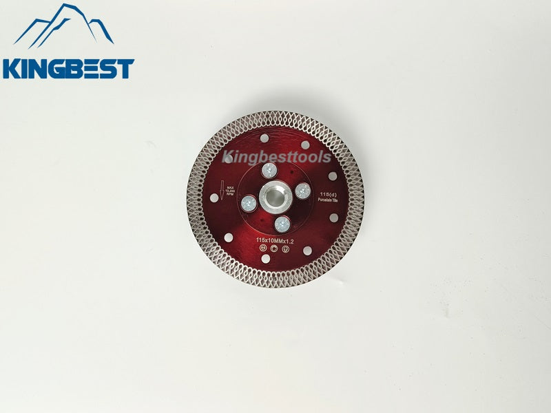 Red Diamond Cutting Marble Ceramic Turbo Saw Blade for Porcelain Tile ...
