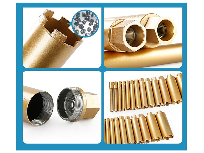Core Drill Bits for Deep Work 20/22/25/30/32/36/40/46/51/56/63/76/83mm ...